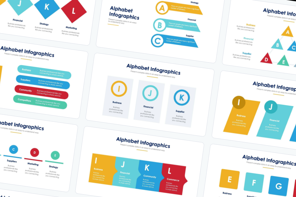 Alphabet Slides | Slideloom