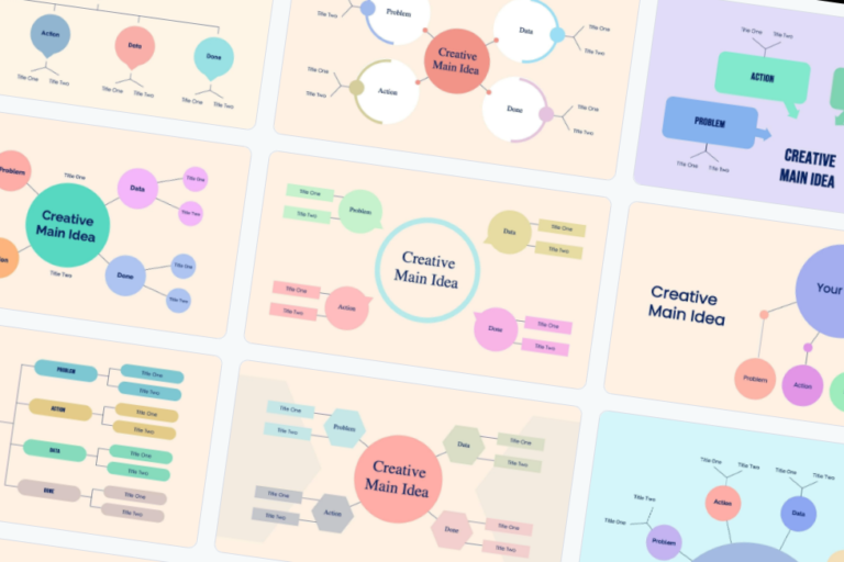 Creative Main Idea Slides | Slideloom