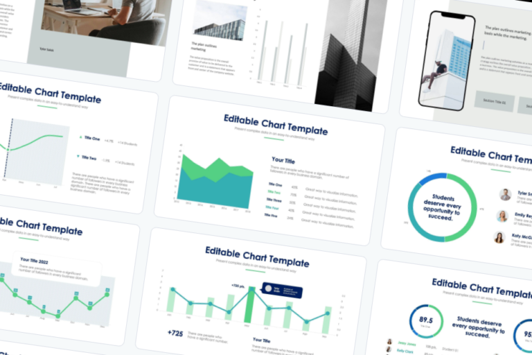 Editable Charts Slides | Slideloom