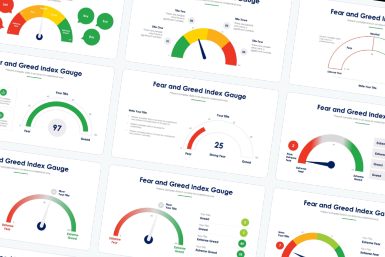 Fear And Greed Index Gauge Slides | Slideloom