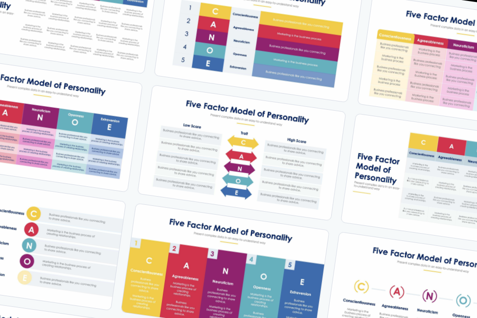 Five Factor Model Of Personality Slides | Slideloom
