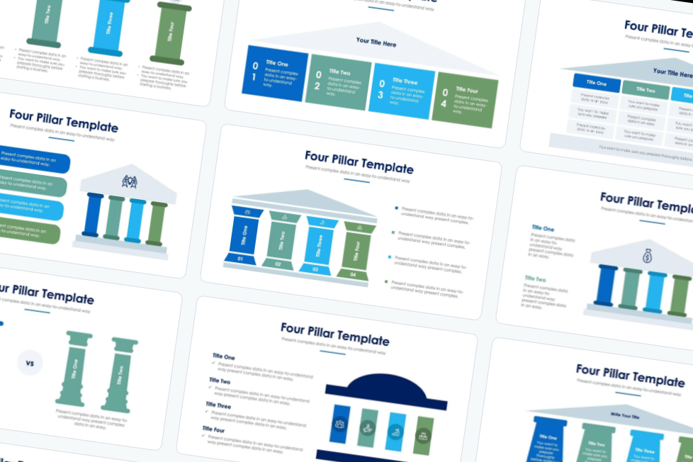 Four Pillar Slides | Slideloom