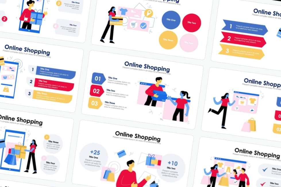 Online Shopping Slides | Slideloom