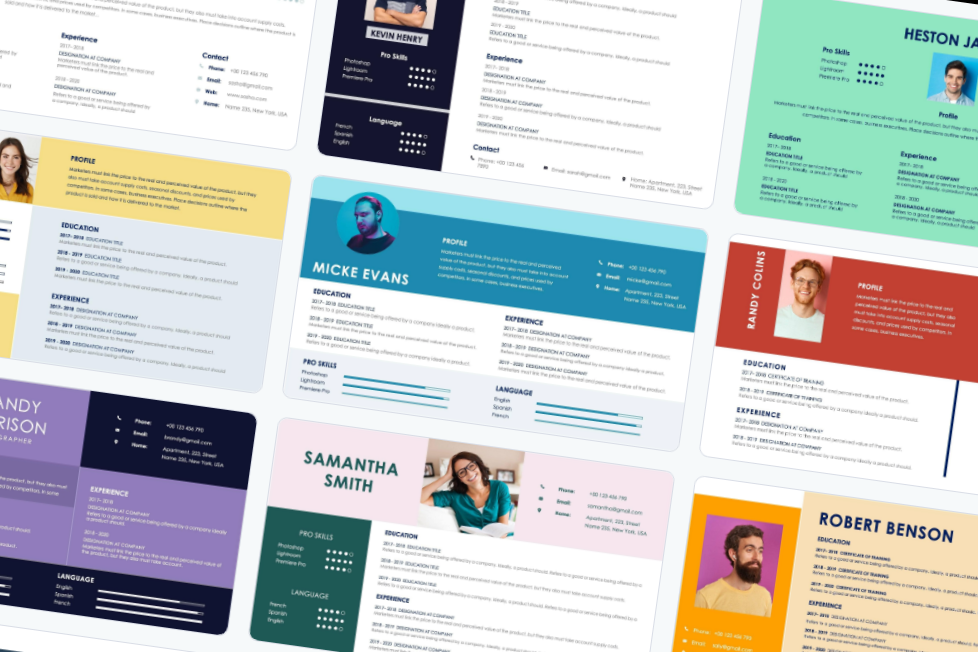 Personal Resume Slides | Slideloom