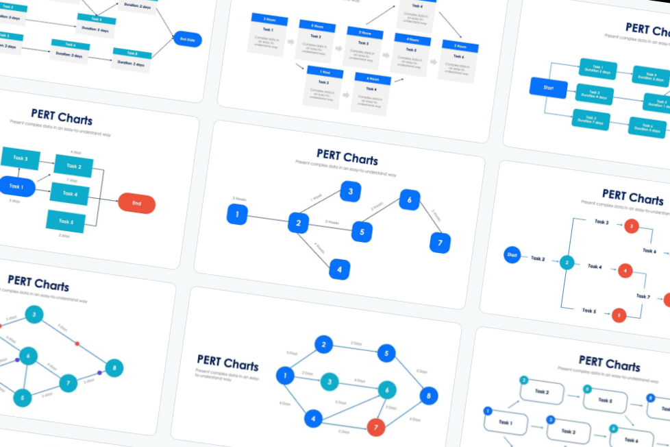 Pert Charts Slides | Slideloom