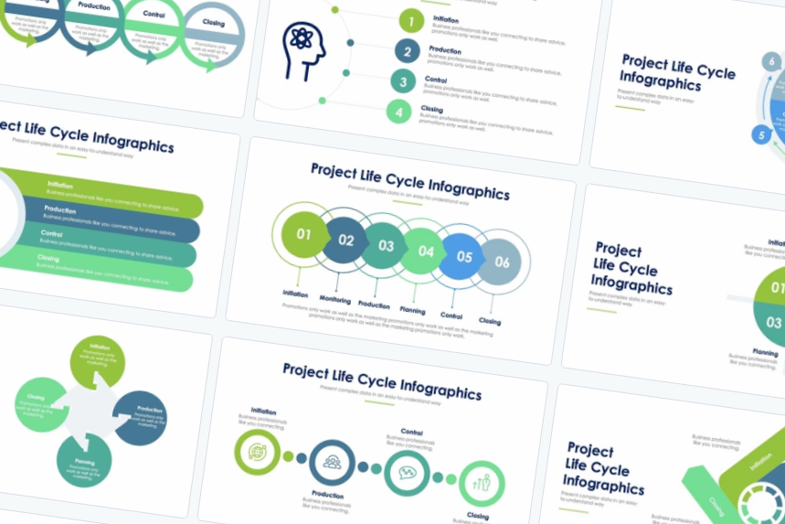 Project Life Cycle Slides | Slideloom