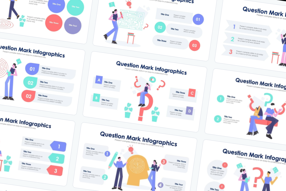 Question Mark Slides | Slideloom