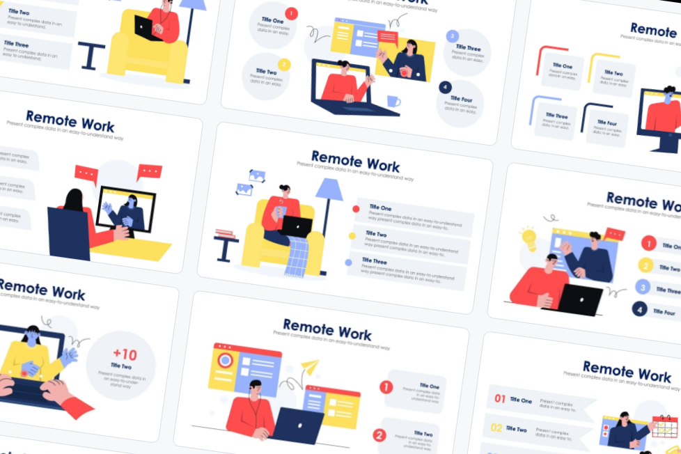 Remote Work Slides | Slideloom