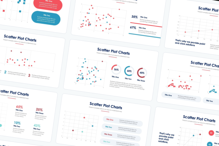 Scatter Plot Charts | Slideloom