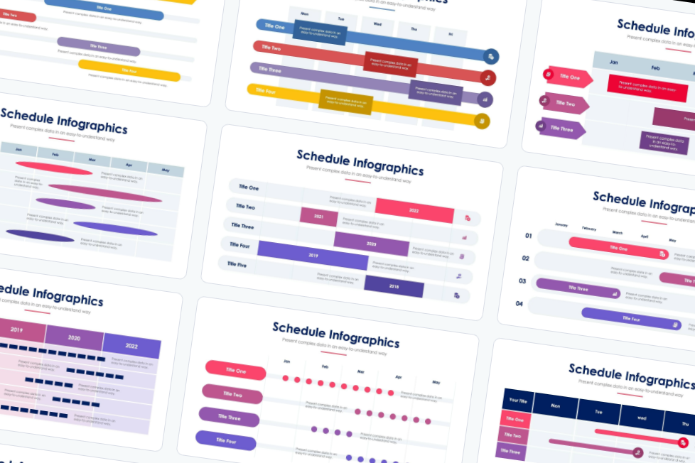 Schedule Slides | Slideloom