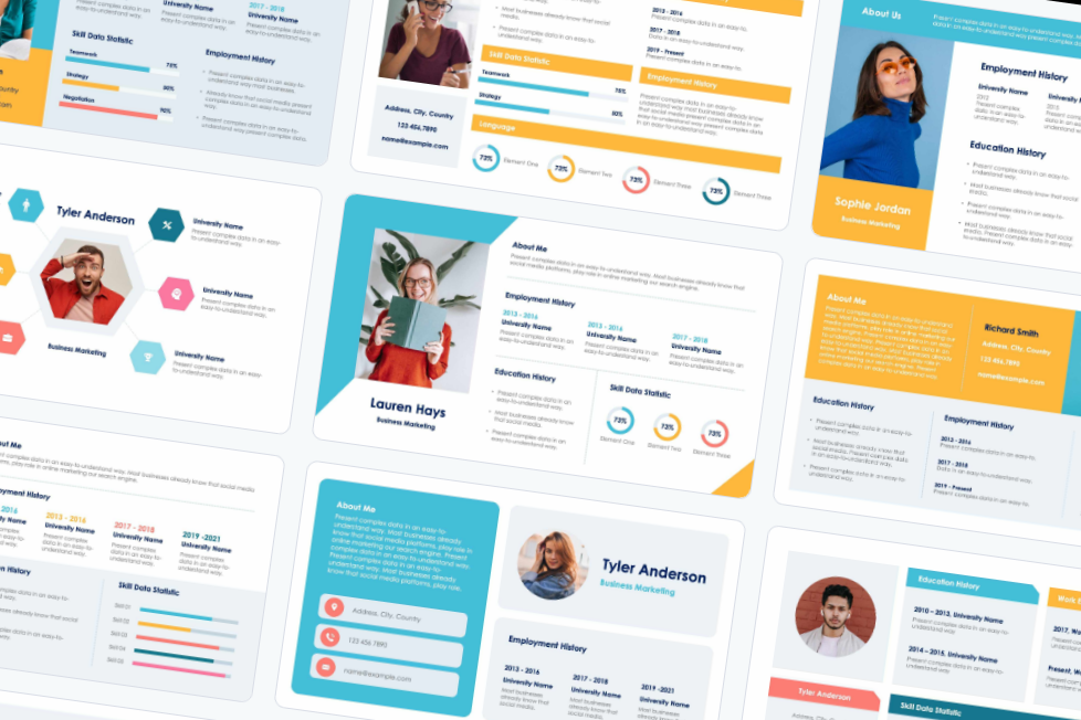 Self Introduction Slides | Slideloom
