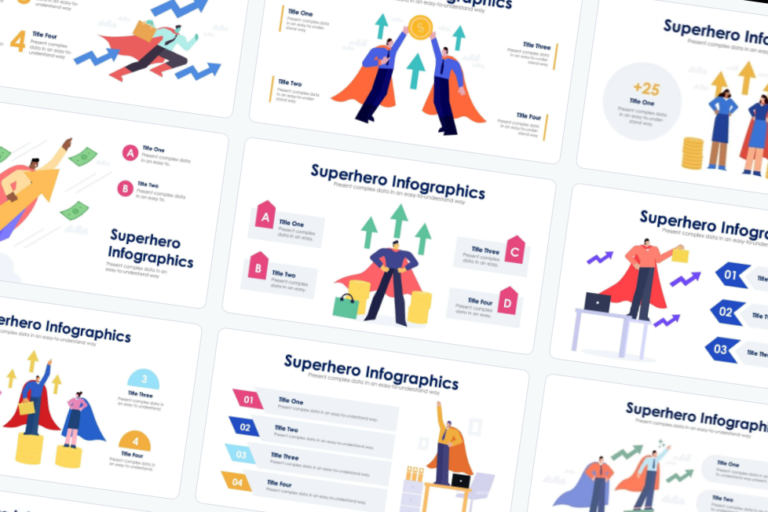 Superhero Slides | Slideloom