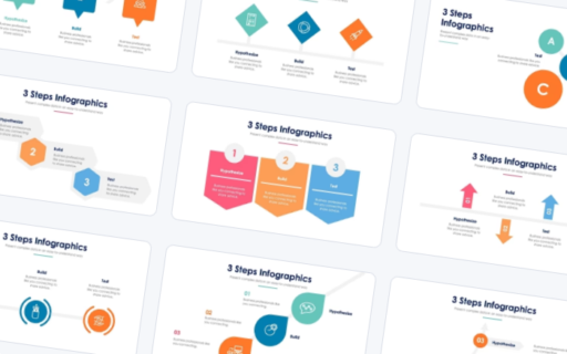 The 3 Steps Slides | Slideloom