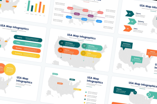 Usa Map Slides | Slideloom