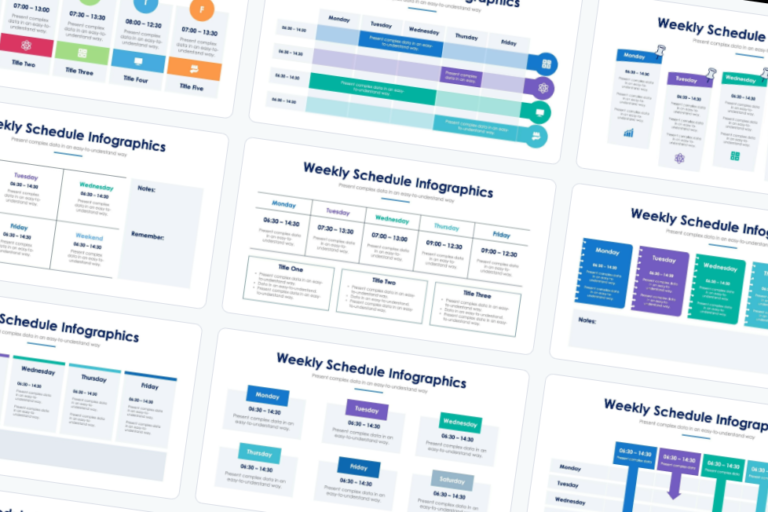 Weekly Schedule Slides | Slideloom